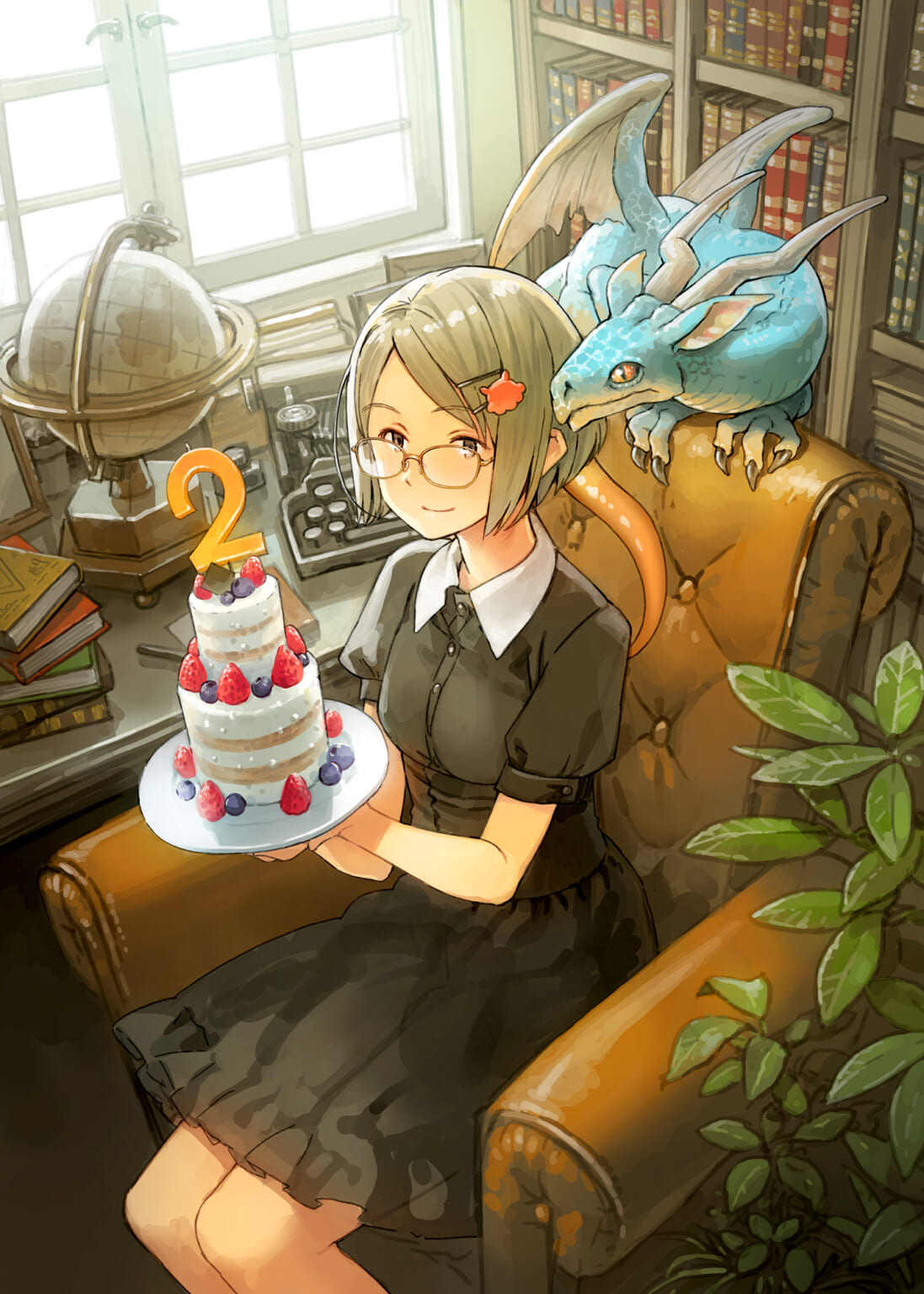 Pixiv FANBOX 2周年記念イラスト – 吉田誠治 – YOSHIDA SEIJI